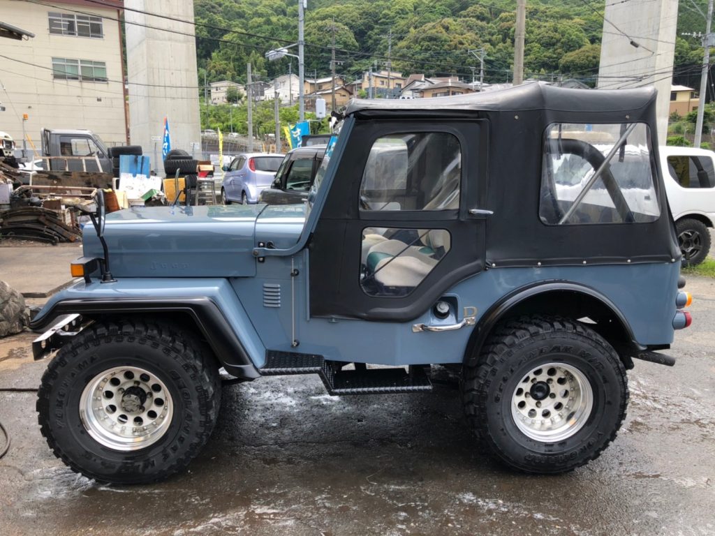 ジープJ53 全塗装 - 福岡の4WDショップ ザ・ファクトリー